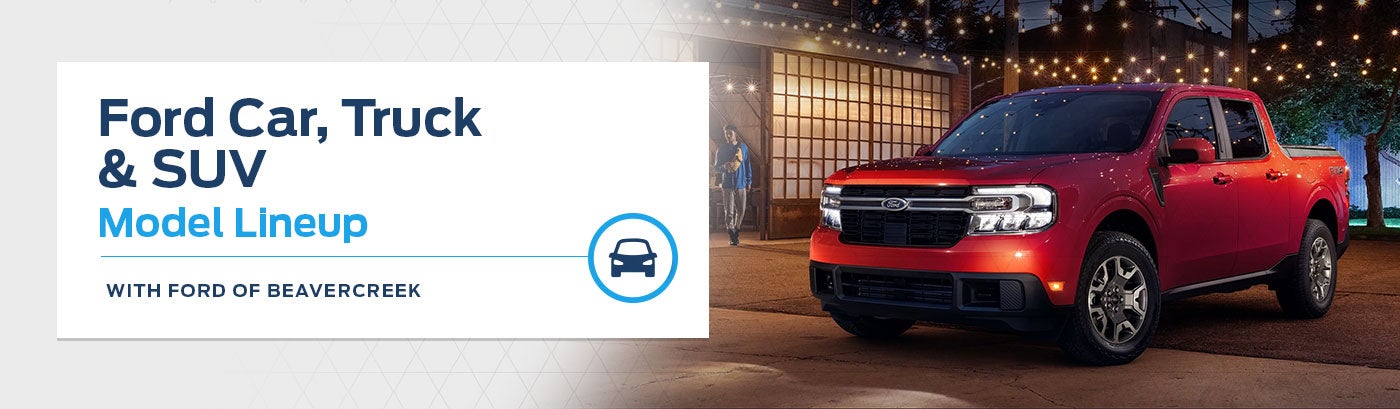 Ford Vehicles | 2025 Ford Cars, Trucks & SUV Model Lineup