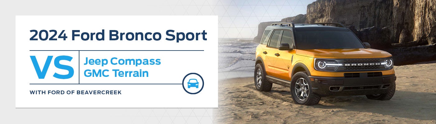 Bronco Sport vs Competition - 2024 Model Comparison Side-by-Side