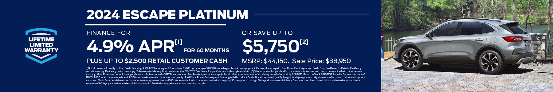 New Ford Vehicles for Sale or Lease near Dayton Ohio | Germain Ford